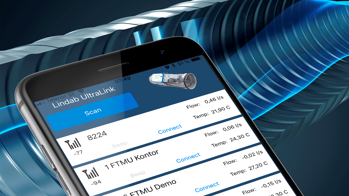 Lindab Apps – UltraLink, Vent Tools og Configuration Tool
